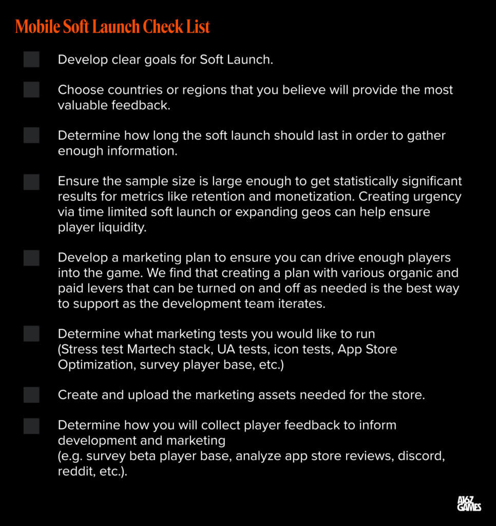 Play to Win: Mobile Game Soft Launch Best Practices | Andreessen Horowitz