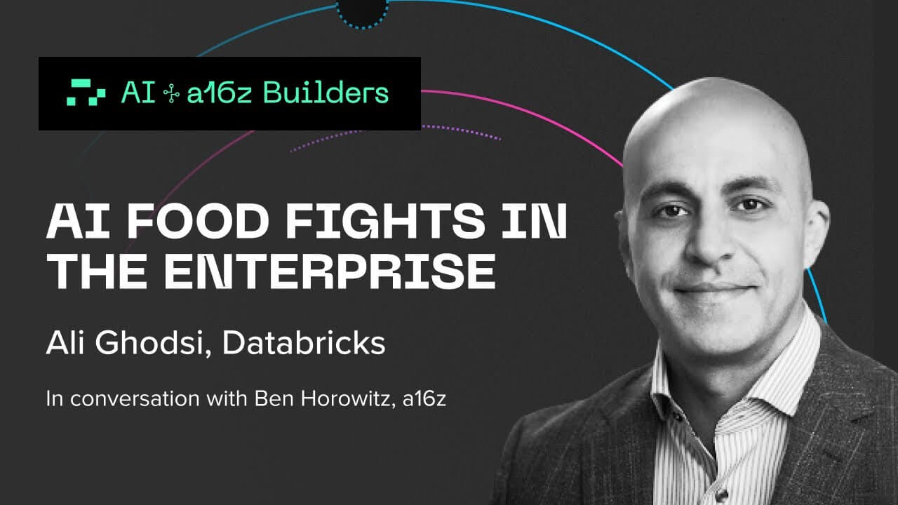 When Will AI Hit the Enterprise? Ben Horowitz and Ali Ghodsi Discuss ...