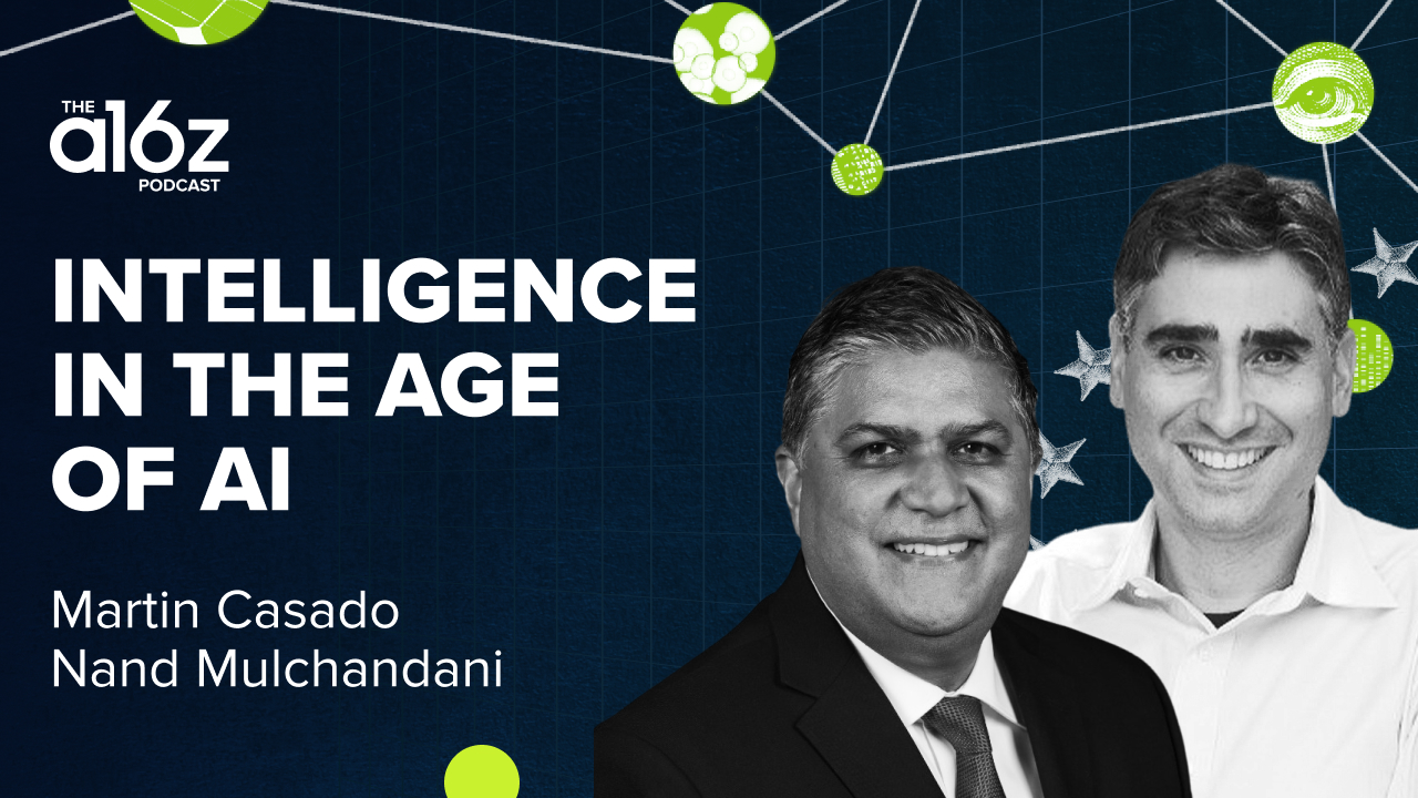 Intelligence in the Age of AI with new CTO of the CIA | Andreessen Horowitz