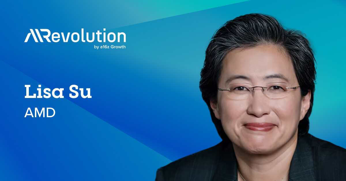 How to Build a Thriving AI Ecosystem with Lisa Su, CEO of AMD ...